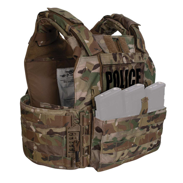 POINT BLANK POINT BLANK ALPHA ELITE AXIIIA BALLISTIC VEST WITH HI LITE ...