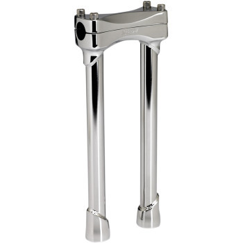 Biltwell Risers - Murdock - 12" - Chrome