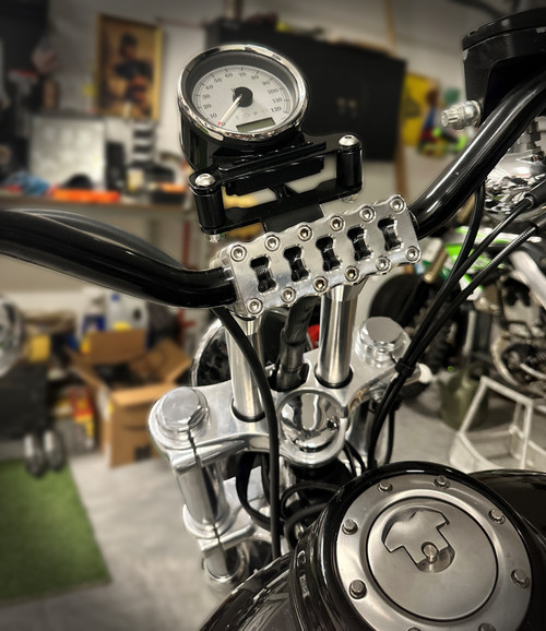 Dyna FXD Speedo Relocation