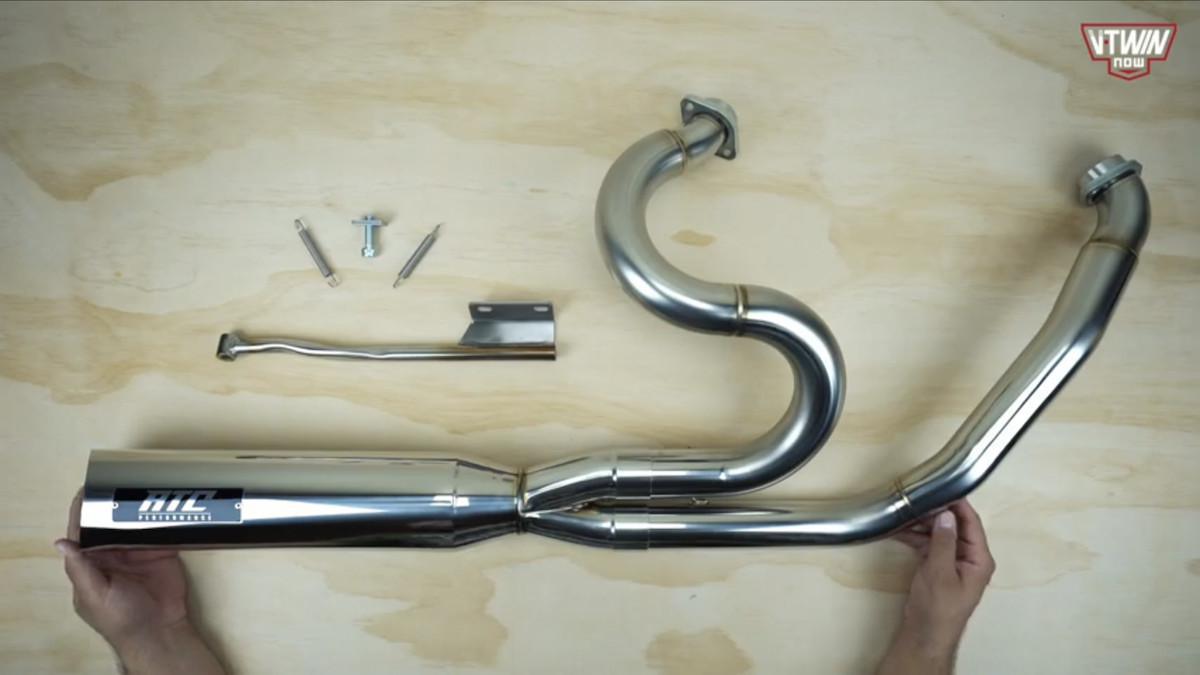 ATC PERFORMANCE - Broadway 2-into-1 Stainless Steel Touring Exhaust - V ...
