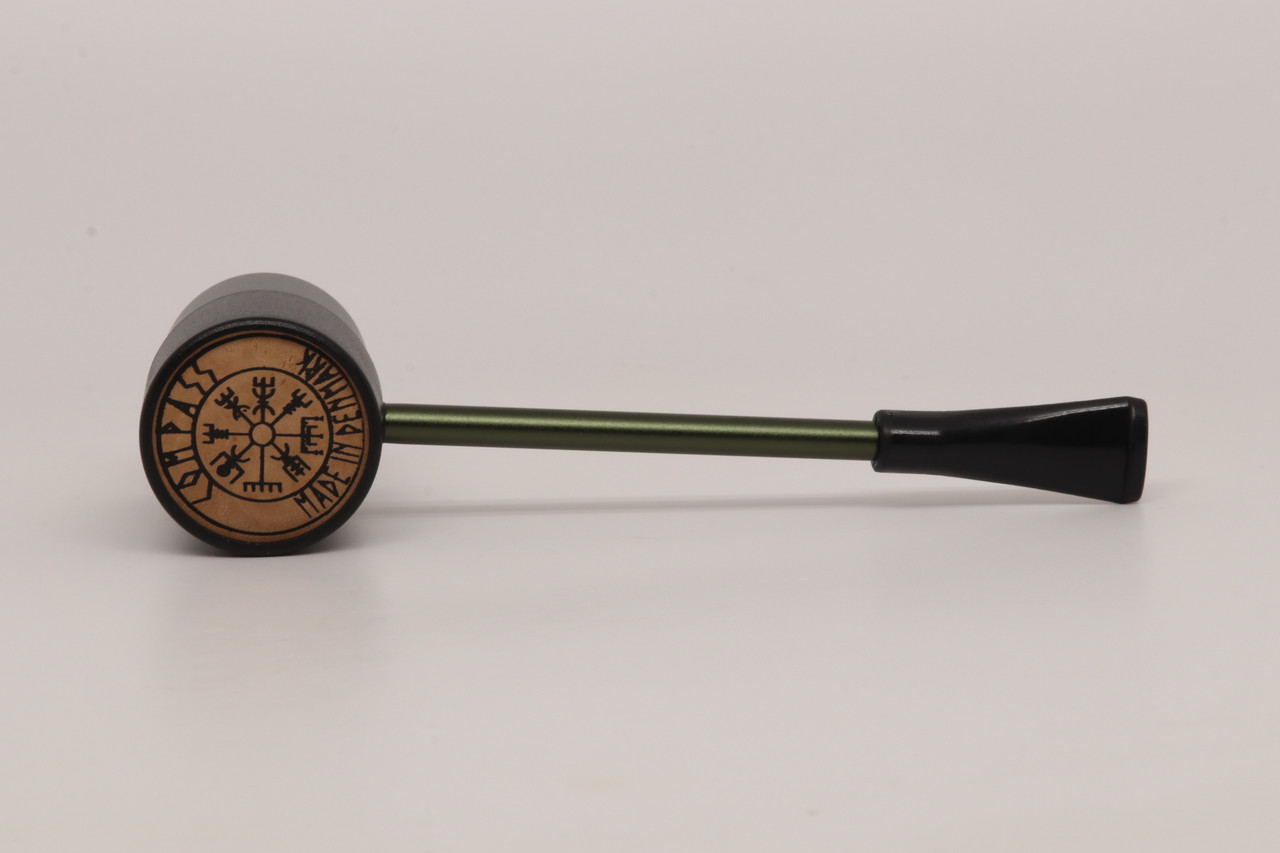 Nording Compass Army Green Matte Briar Smoking Pipe
