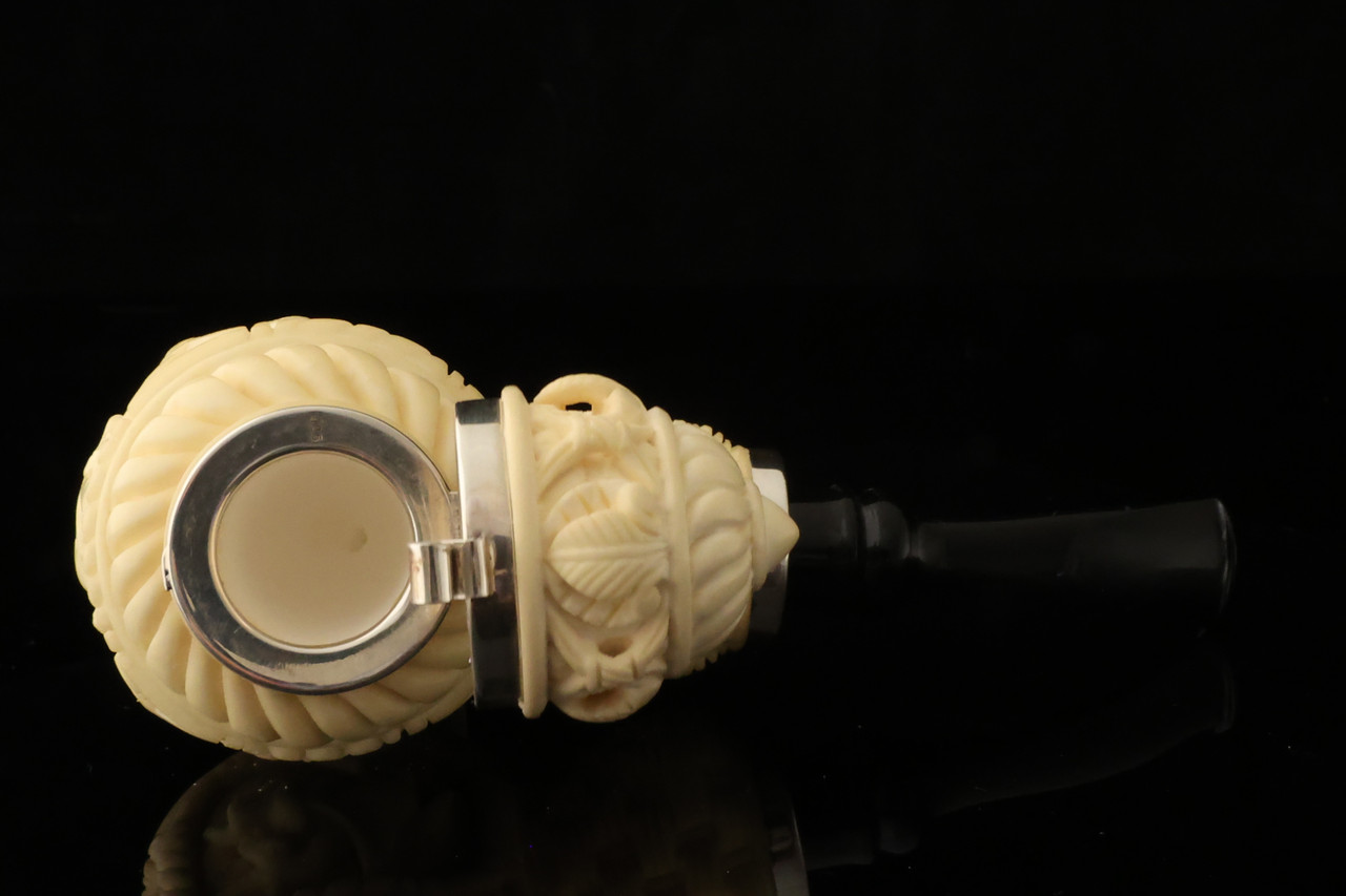 srv Premium Pegacorn Reverse Calabash Meerschaum Pipe
