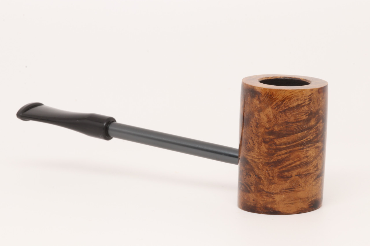 Nording Compass Pipe Brown Grain Briar Smoking Pipe