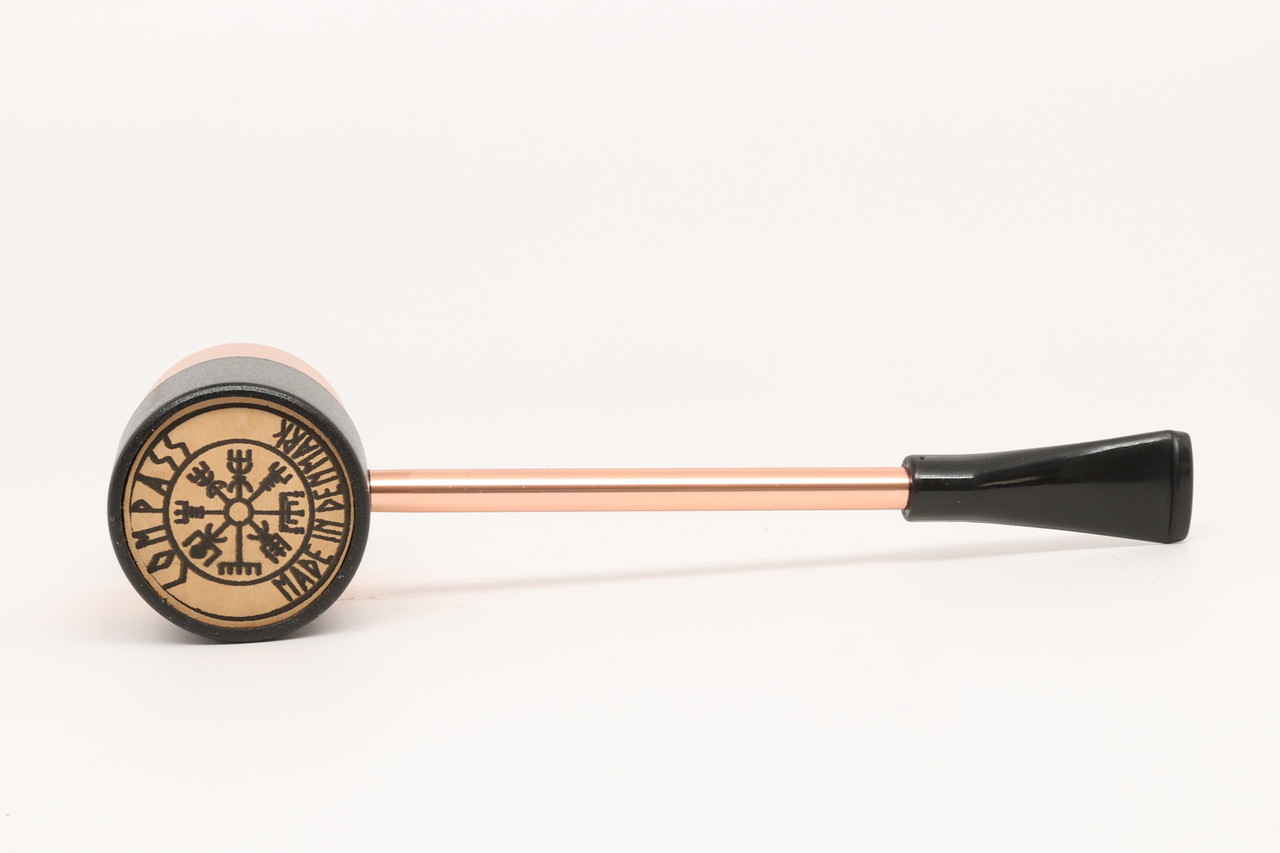 Nording Compass Pipe Copper Briar Smoking Pipe