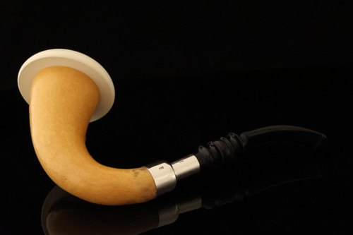 srv Premium - Natural Gourd Calabash Meerschaum Pipe with case