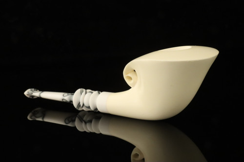 srv - Carver's Choice Freehand Block Meerschaum Pipe by Kenan with ...