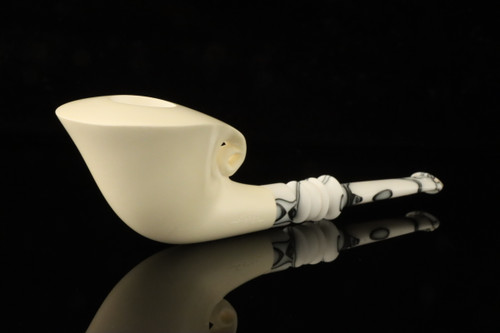 srv - Carver's Choice Freehand Block Meerschaum Pipe by Kenan with ...