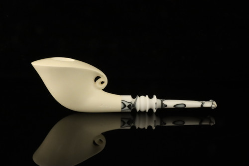 srv - Carver's Choice Freehand Block Meerschaum Pipe by Kenan with ...