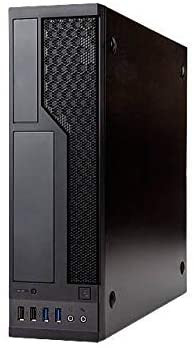 INWIN CE685 MATX Slimline Micro ATX Small Form Factor Case, Black w ...
