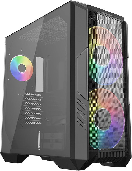 Cooler Master HAF 500 High Airflow ATX Mid-Tower, Mesh Front Panel ...