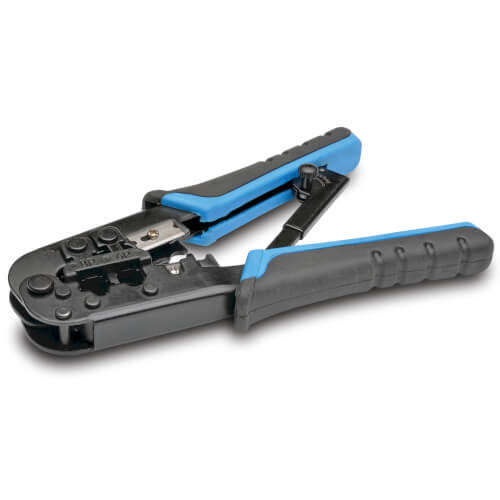 RJ45 Ethernet Crimping Tool Crimper for RJ45 Cat5e RJ45 Feed Through ...