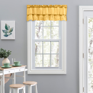 STACEY - RUFFLED VALANCE