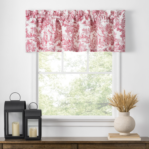 VICTORIA PARK TOILE - TAILORED VALANCE