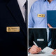 Executive Brushed Metal Name Badges | No Minimum Order