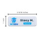 Standard Plastic Name Badge (2 15/16" x 1")