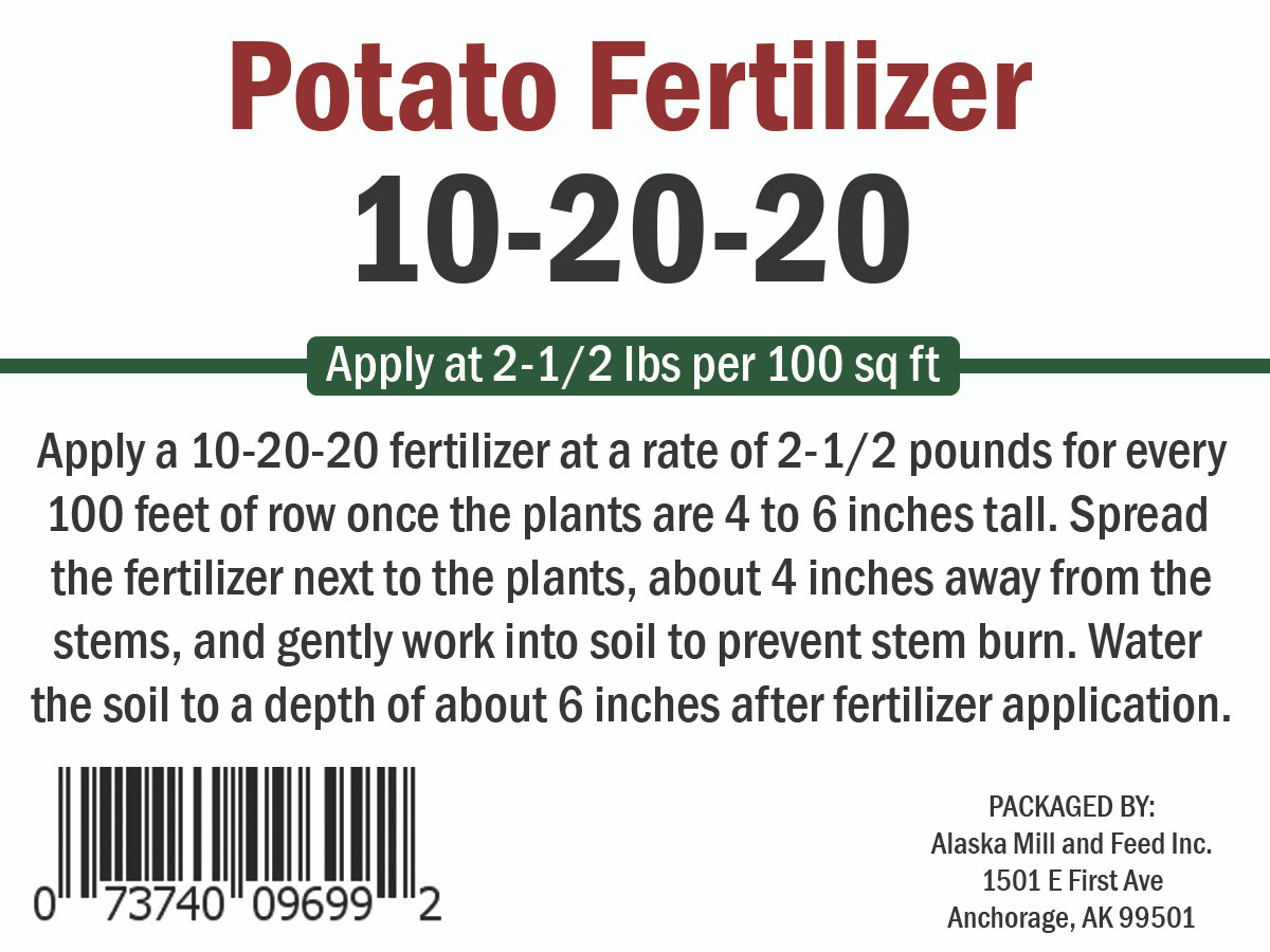 Arctic Gro Potato Fertilizer 10-20-20