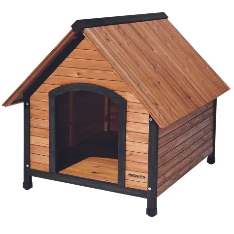 Precision Pet Wooden Country Lodge Dog House