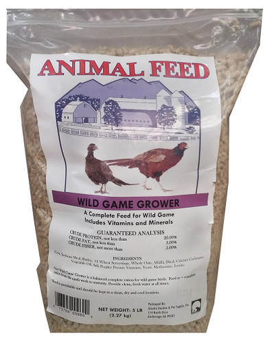 Wild Game Bird Grower