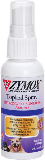 Zymox Spray with Hydrocortisone 0.5% , 2oz