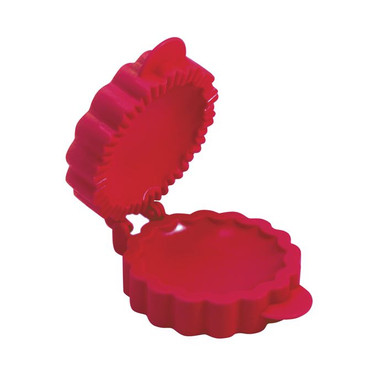 Lattice Pie Mold, Red