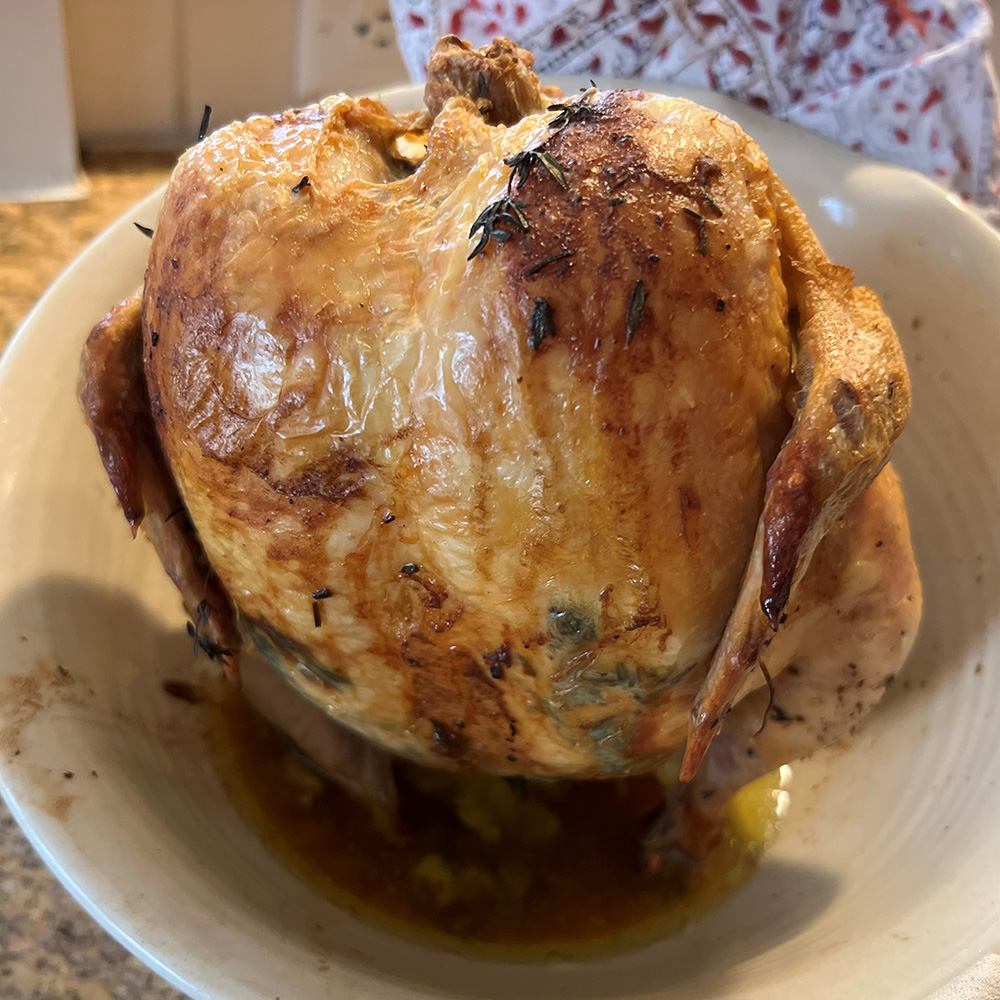 Roast Chicken Vertically - Roots & Harvest®