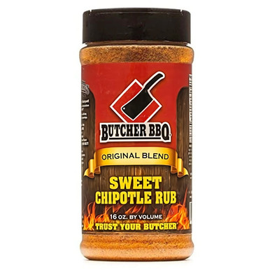 Butcher Sweet Chipotle BBQ Rub - HotSauceBoss.com
