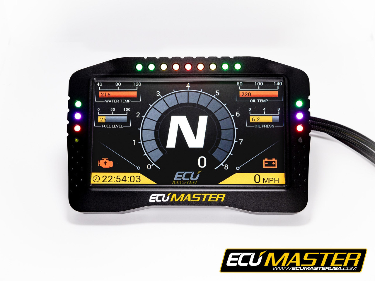 ECUMASTER ADU7 ADVANCED DISPLAY UNIT REV.2, IP65