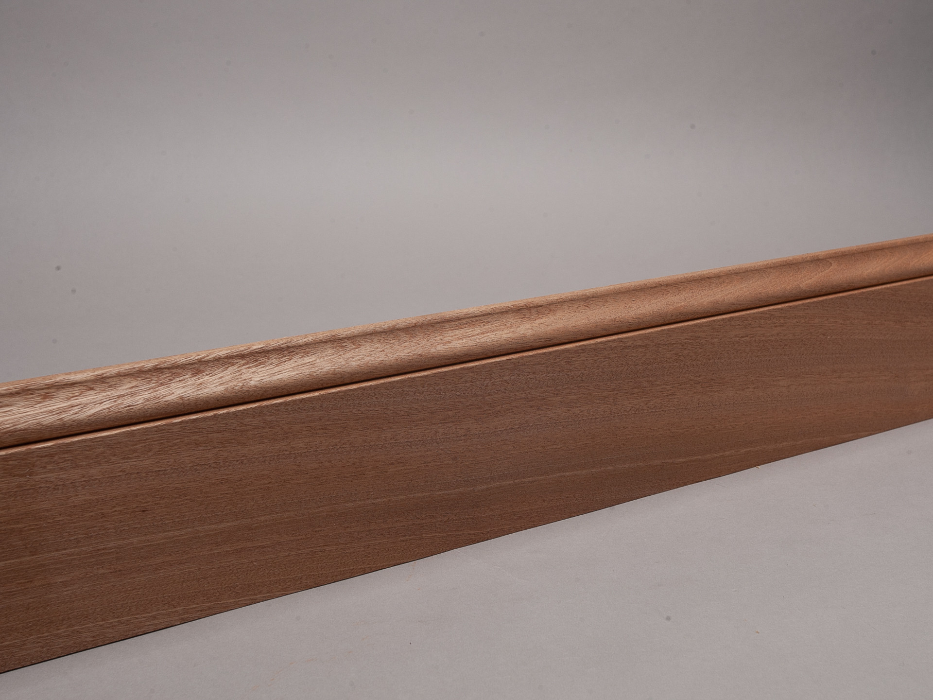 Sapele Colonial Baseboard 4.5"