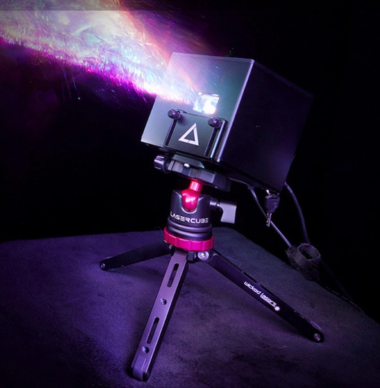 Wicked Lasers LASERCUBE ULTRA WIFI Laser Light Show Projectors ...