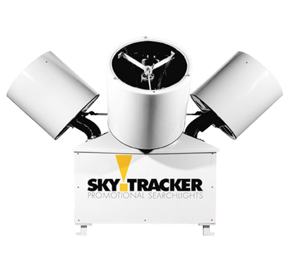 SkyTracker STX4 Full Motion Four-headed Searchlight - Phantom Dynamics ...