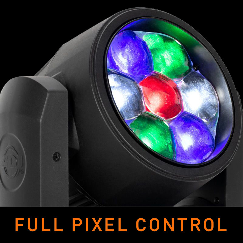 ADJ Focus Flex RGBW LED Moving Head Light + Wash / Beam / Pixel Effects ...