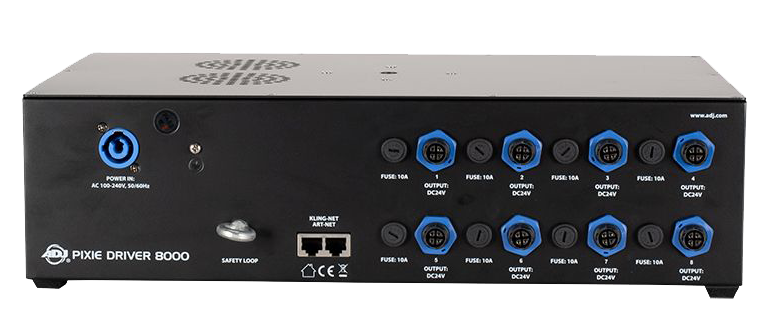 ADJ PIXIE DRIVER 8000 / Strip 30 / 60 / 120 Series Lights - Phantom ...