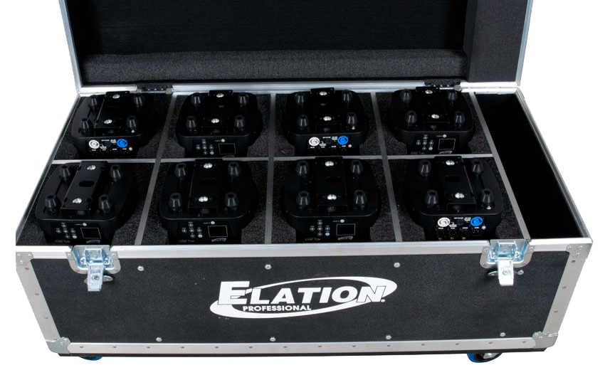 Elation 360i 8-Pack Road Case - Phantom Dynamics | Nightclub Lighting ...