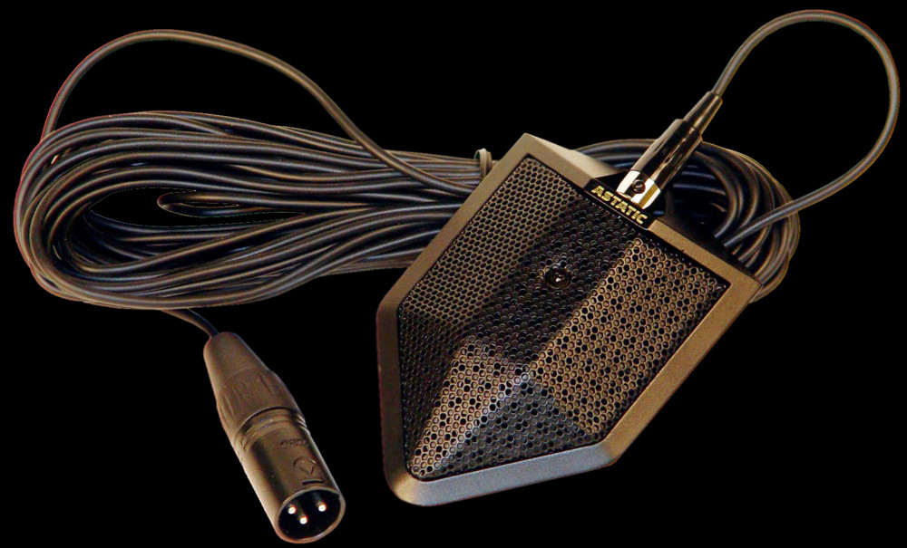CAD ASTATIC Variable Pattern Cardioid Desktop Boundary Microphone