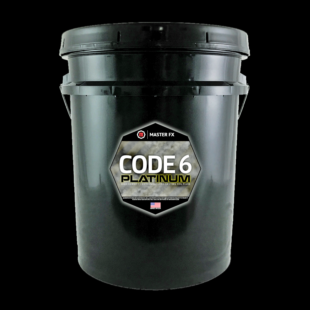 Master FX Code 6 Platinum High Density Long Lasting Fog Fluid - Phantom Dynamics | Nightclub ...
