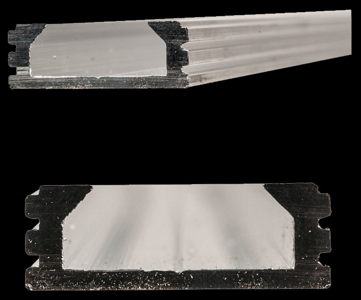 FLX444 Flex Channel 4" Aluminum Low Profile Track - Phantom Dynamics ...