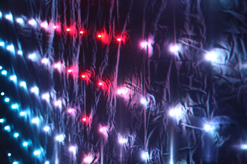 Omnisistem RGB LED DJ Nightclub Backdrop Effect Curtain - Phantom ...