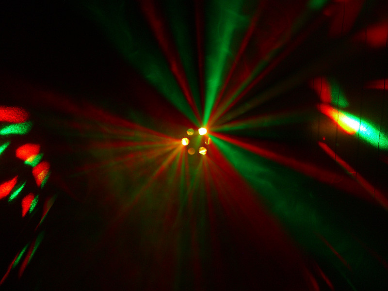 Omnisistem LED SIXRAY Multi-beam Special Effect DJ Club Light - Phantom ...