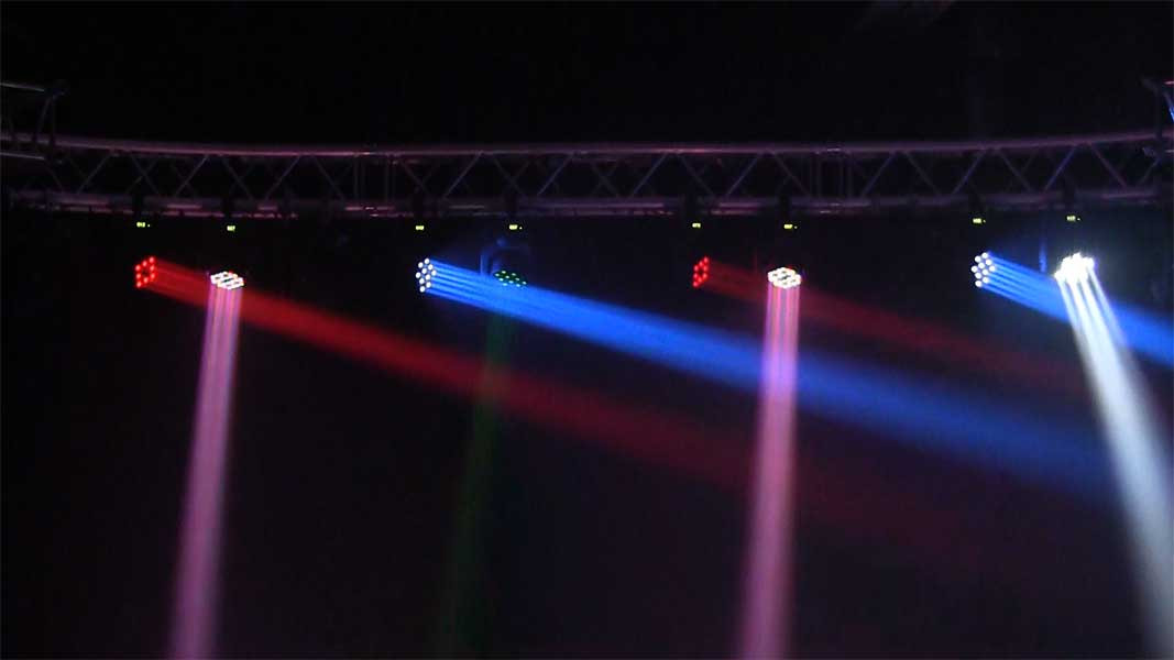 Blizzard Lighting Blade LED RGBW Razor Beam Moving Head Light - Phantom ...