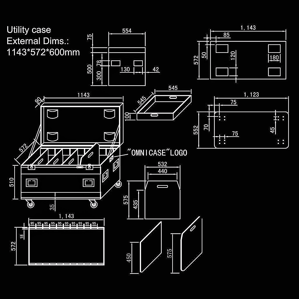 Utility Flight Case – Durable, Versatile, and Secure Equipment Storage ...