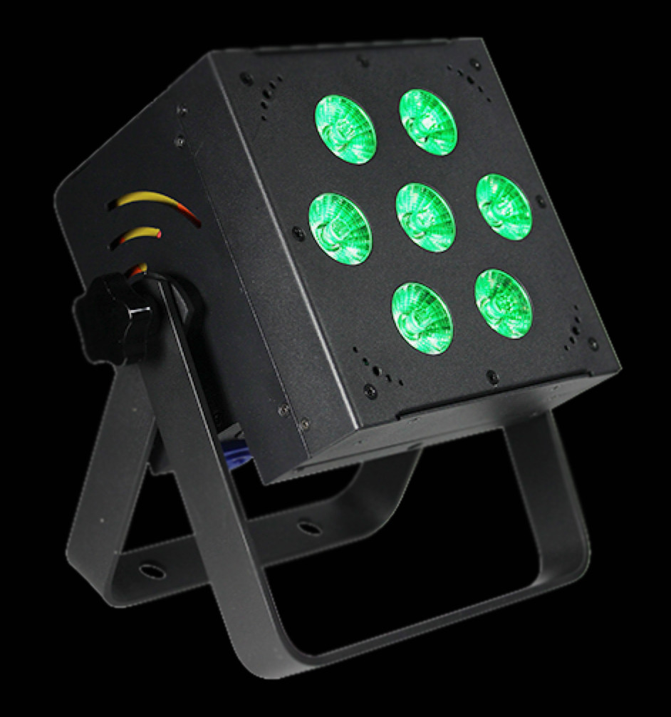 Blizzard Lighting SkyBox 5 RGBAW LED Par Can Light / Battery Powered ...