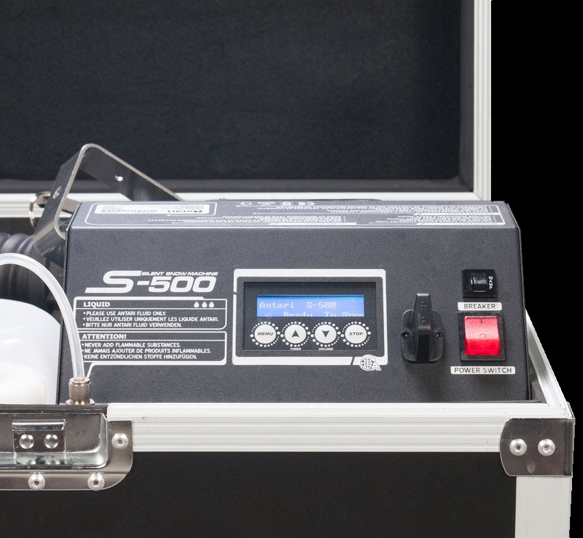 Antari S-500 High Volume Touring Snow Machine - Phantom Dynamics ...