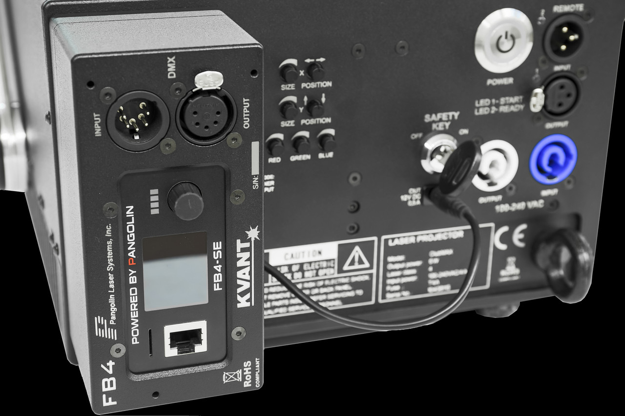 KVANT ClubMAX 6000 PASS Audience Scanning Laser Projector - Phantom ...