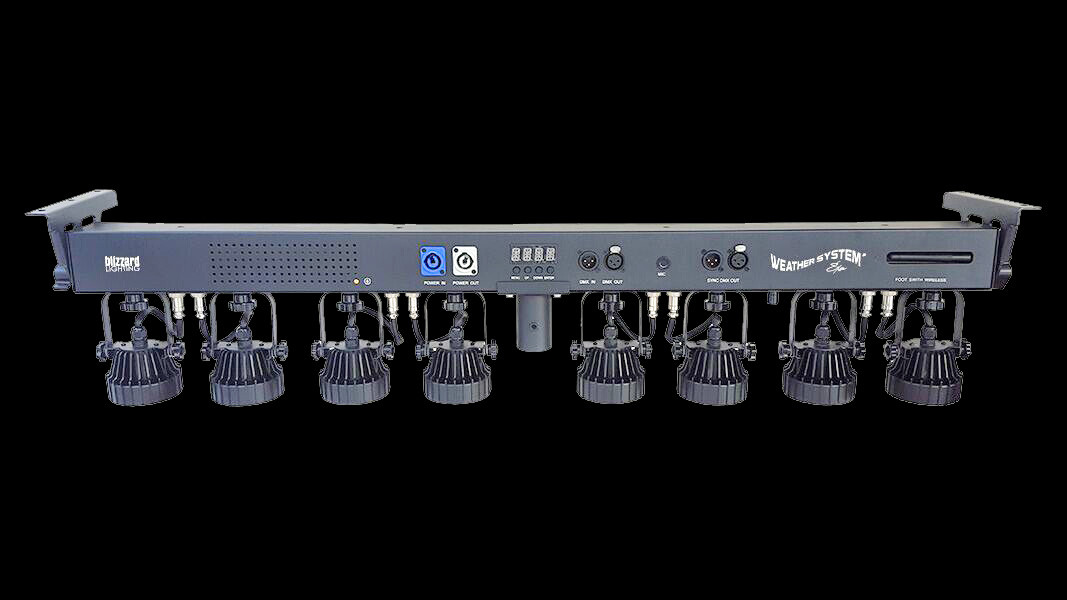 Blizzard Lighting Weather System EXA RGBAW+UV LED Par Can Tree ...