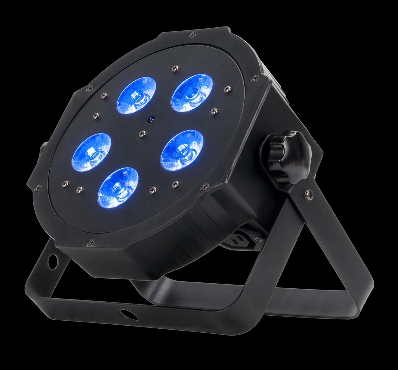 ADJ Mega Flat Hex Pak LED RGBWA+UV Par Can Light Package - Phantom ...