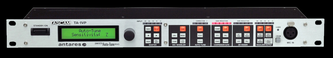 TASCAM TA-1VP Antares Auto-Tune Vocal Processor - Phantom Dynamics ...