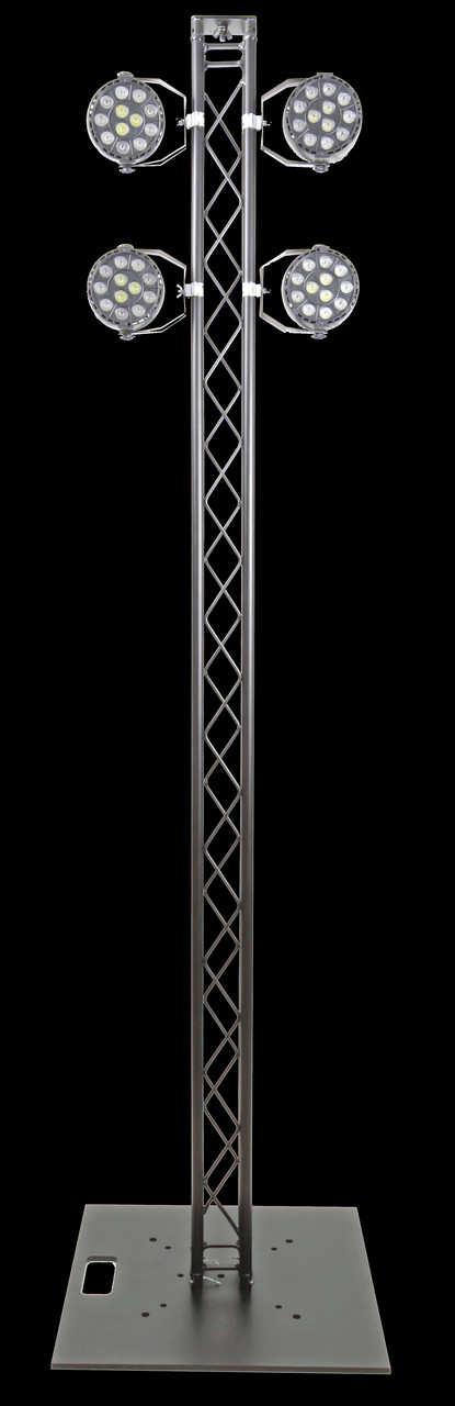 Eliminator Lighting Mini Truss Black 4″x 4″ Package A - Phantom ...