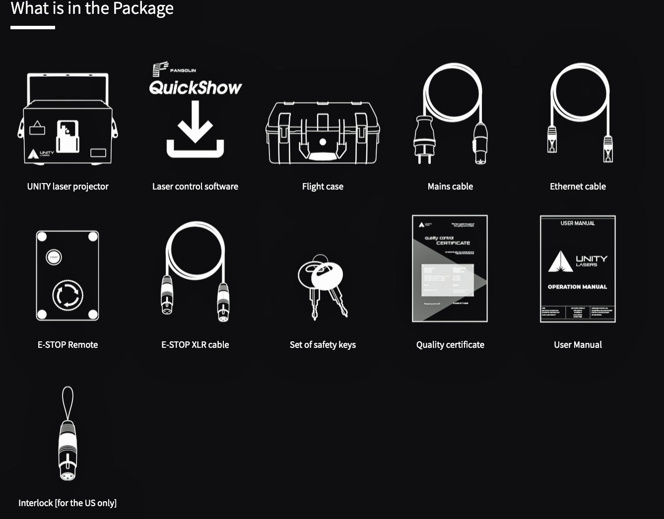 Unity RAW 3 FB4 Laser Projector - Phantom Dynamics | Nightclub Lighting | Lasers & Sound