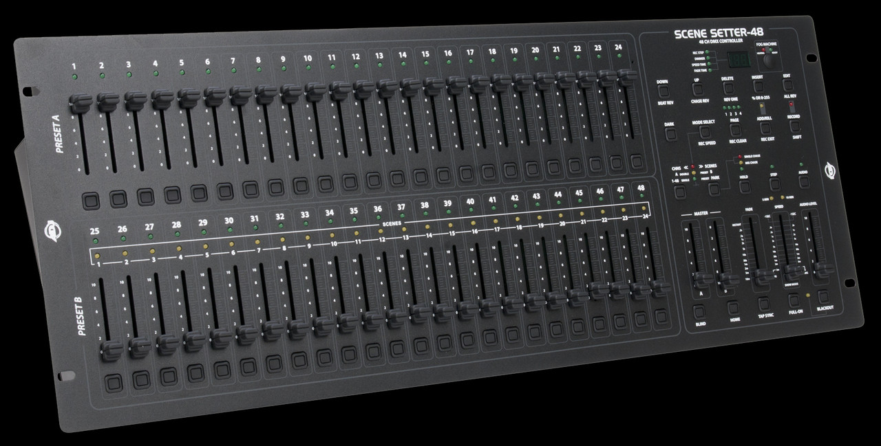 ADJ Scene Setter 48 DMX 48 Channel Dimming Console - Phantom Dynamics ...