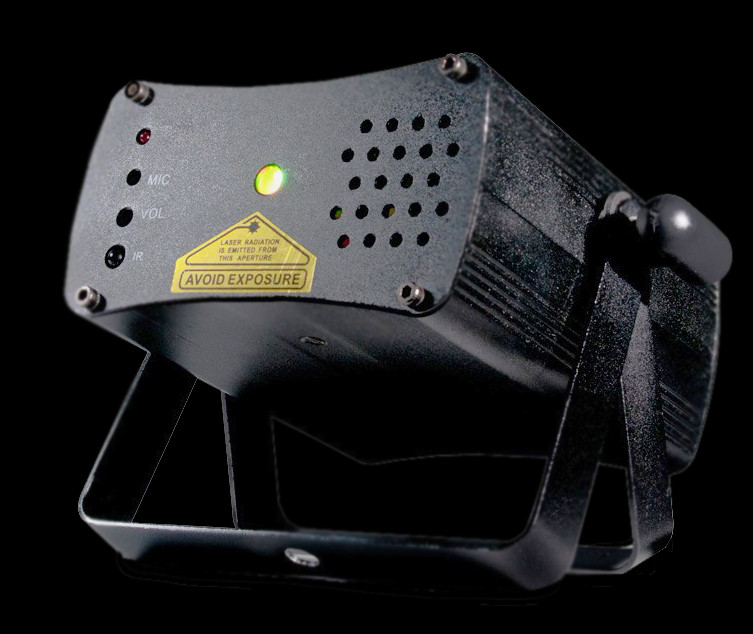 ADJ Micro Galaxian II - Red / Green Starburst Effect Laser - Phantom ...